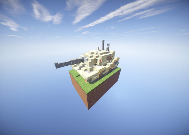 Desert Tank *Enforcer* [Inspired by M1] Minecraft Map