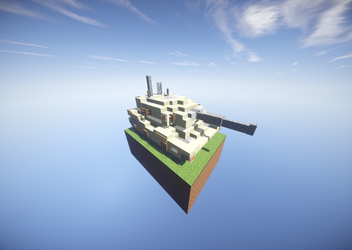 Desert Tank *Enforcer* [Inspired by M1] Minecraft Map