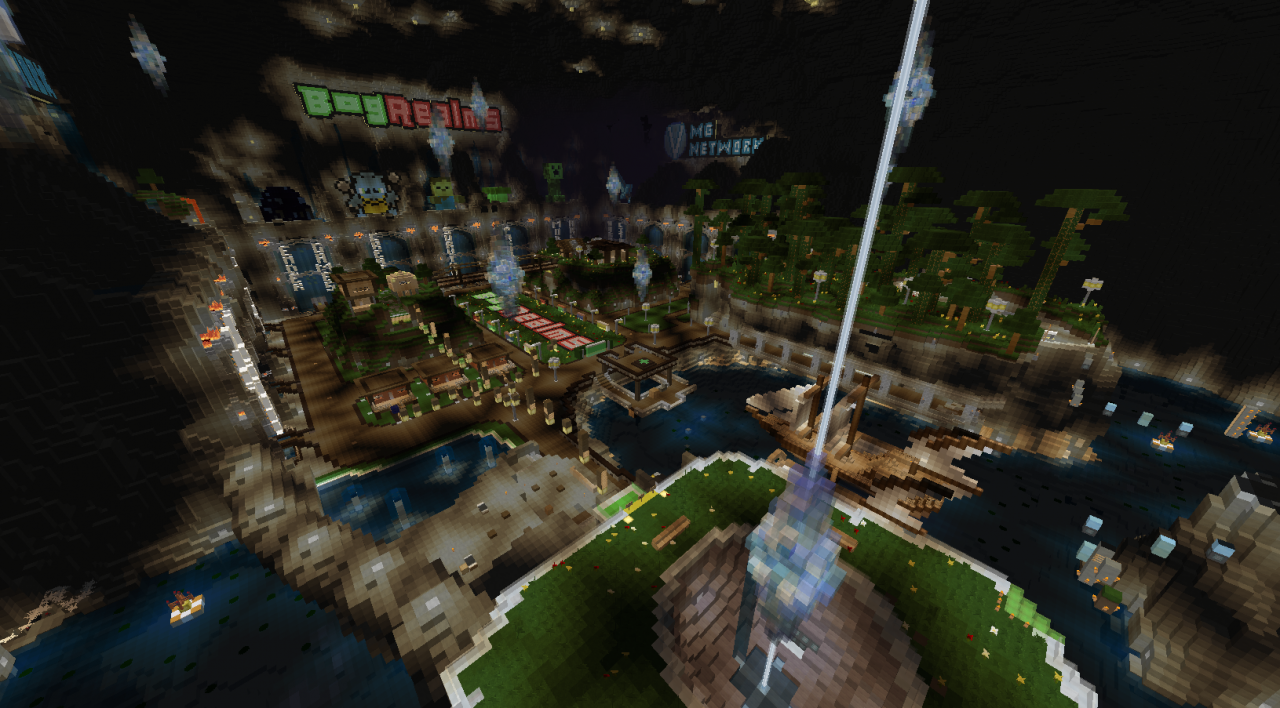 BogRealms Minecraft Server Spawn/Hub Minecraft Map