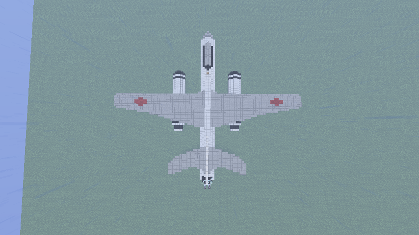 Ilyushin IL-28 Jet Attack Aircraft Minecraft Map