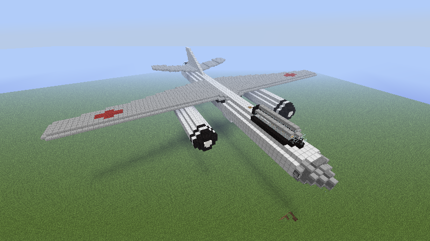 Ilyushin IL-28 Jet Attack Aircraft Minecraft Map