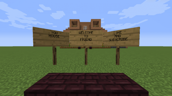 *WELCOME TO HOUSE* Minecraft Map