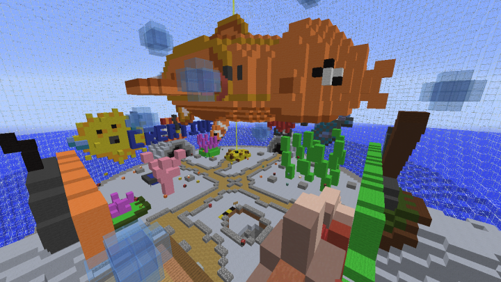 The Fish Bowl Server Lobby Minecraft Map