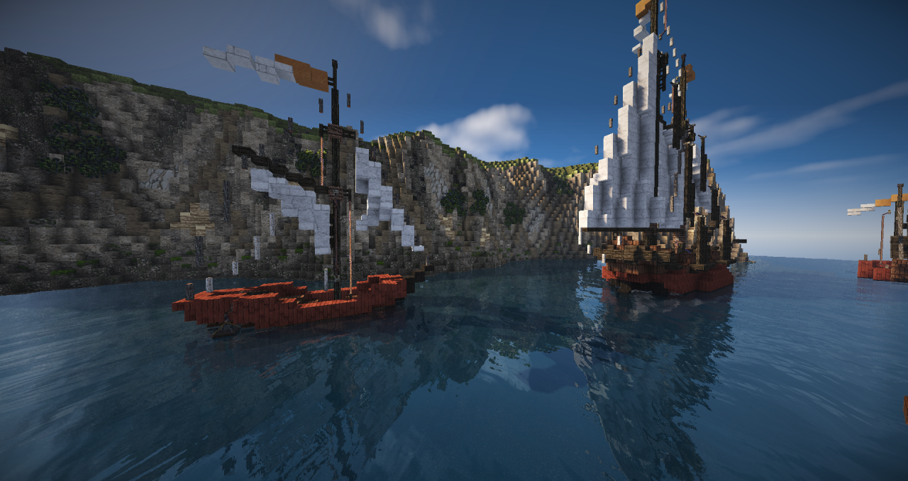 Spanish Renaissance Sailcraft [4 Boats] Minecraft Map