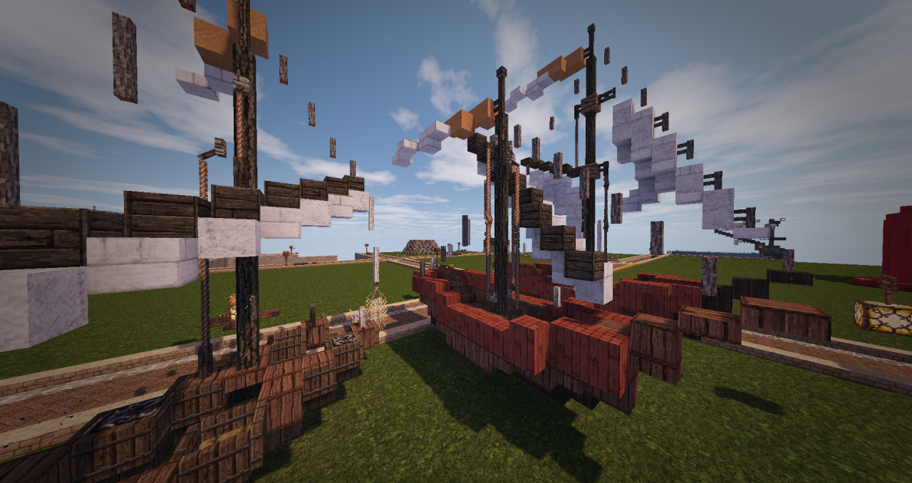 Spanish Renaissance Sailcraft [4 Boats] Minecraft Map