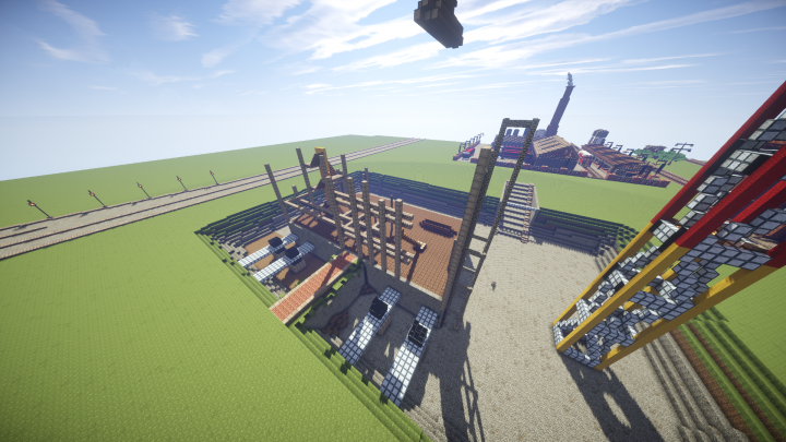 [32BW] Construction Crane Minecraft Map