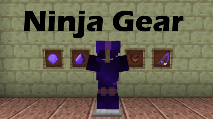 Ninja Gear - Only One Command Minecraft Map