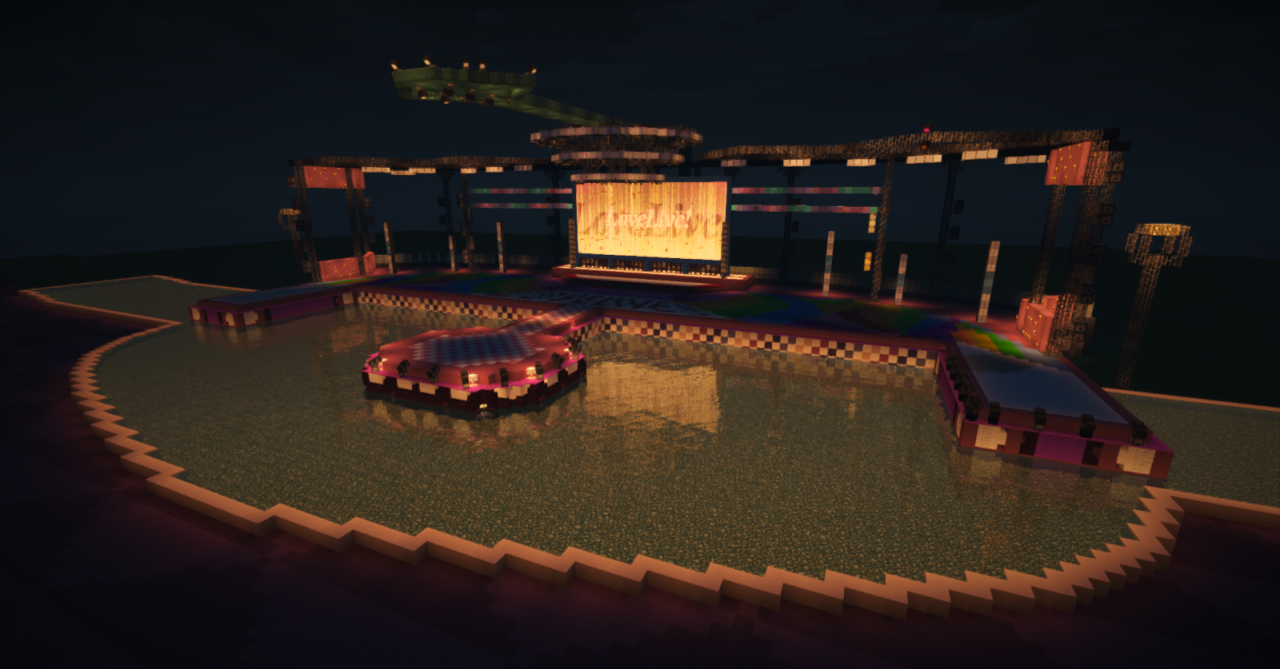 LoveLive! Stage Minecraft Map