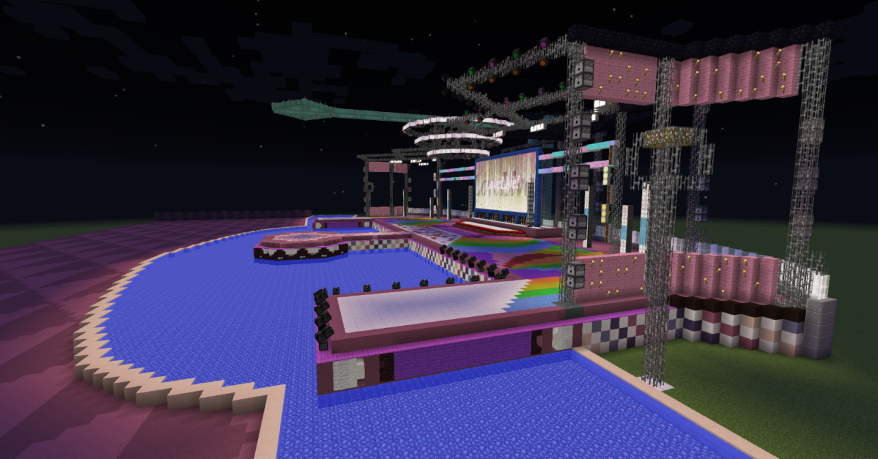 LoveLive! Stage Minecraft Map