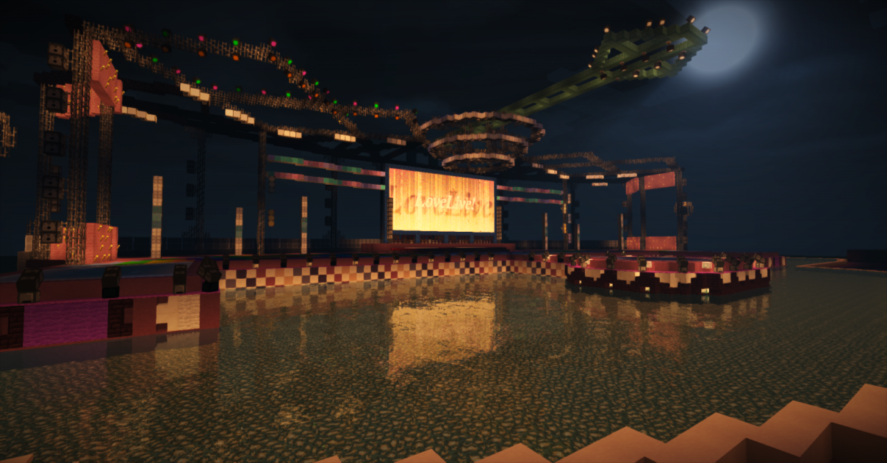 LoveLive! Stage Minecraft Map