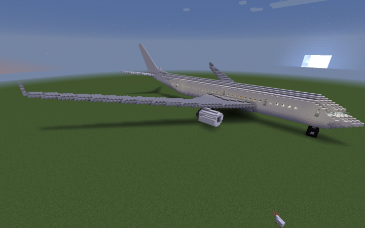Boeing 757-300 Plane Minecraft Map
