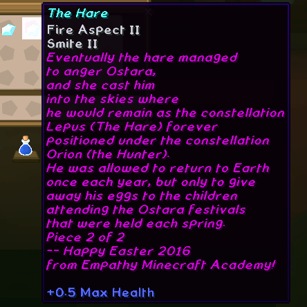 EMA Easter Minecraft Map