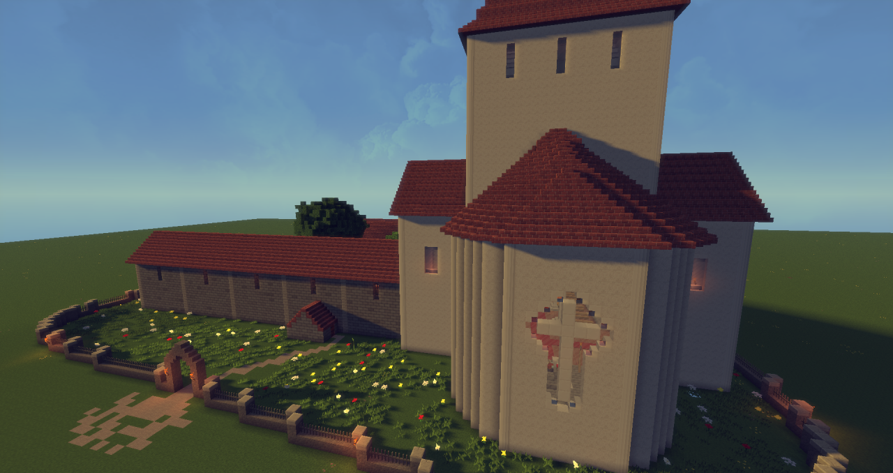 Medieval Series: Monastery Minecraft Map