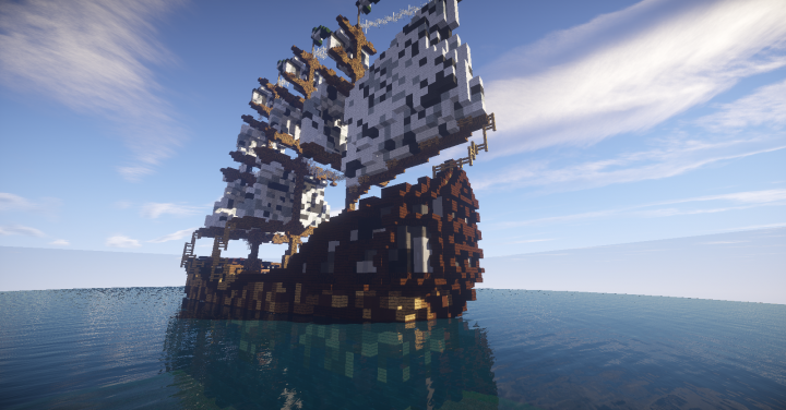 | Medieval Boat | Minecraft Map