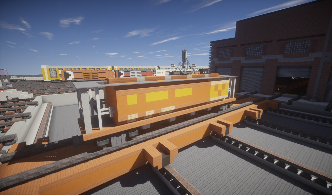 Railroad Vehicles - Pack 1 Minecraft Map