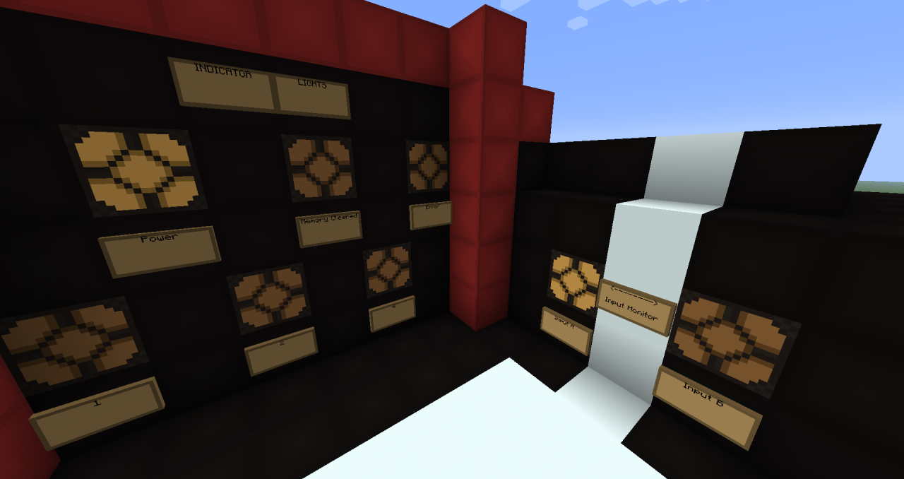 3-Bit Binary Adder (S003B) Minecraft Map