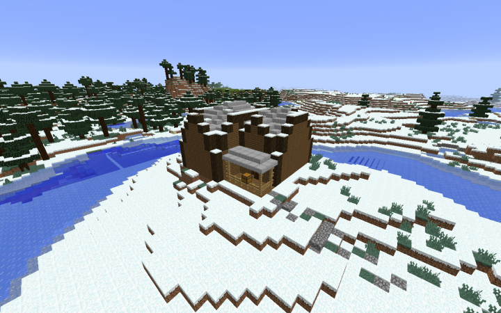 Ice Village Minecraft Map