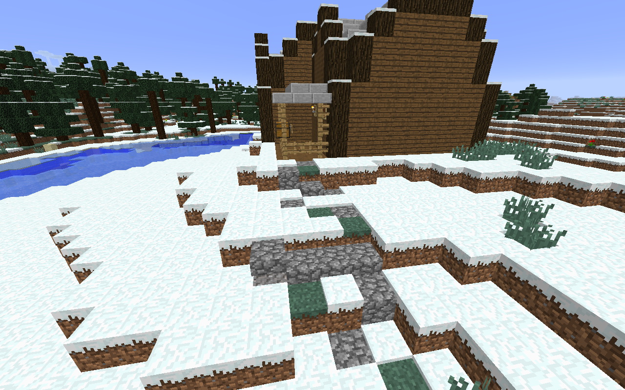 Ice Village Minecraft Map