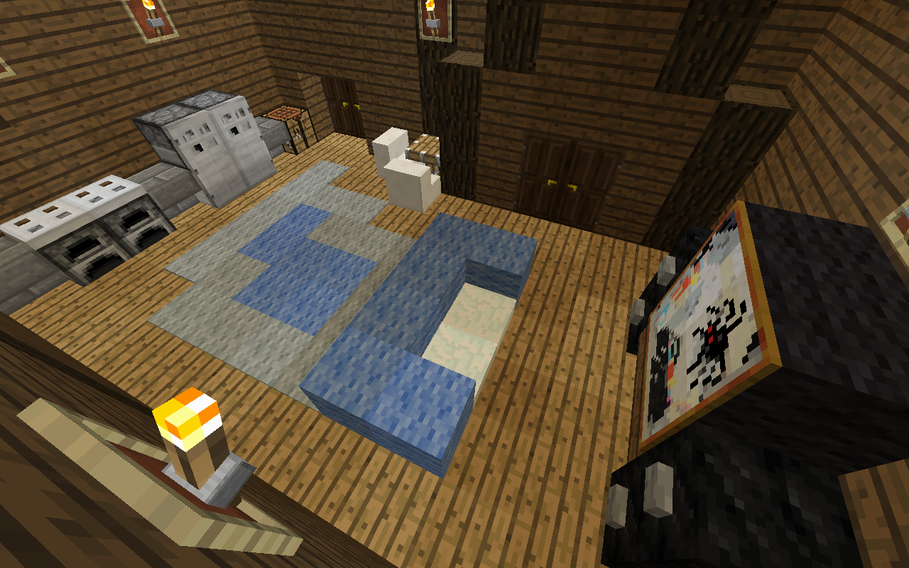 Ice Village Minecraft Map