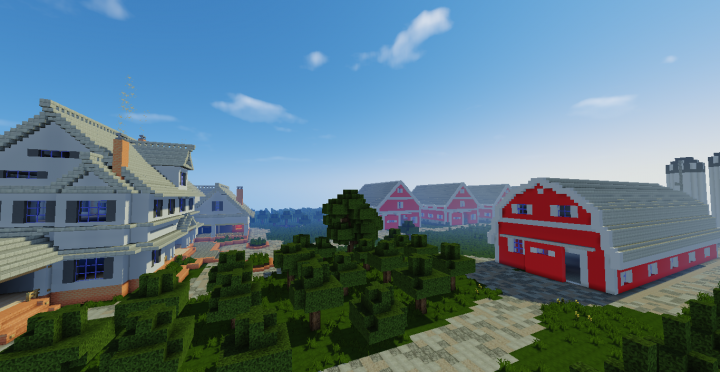 Classic American Farm Minecraft Project