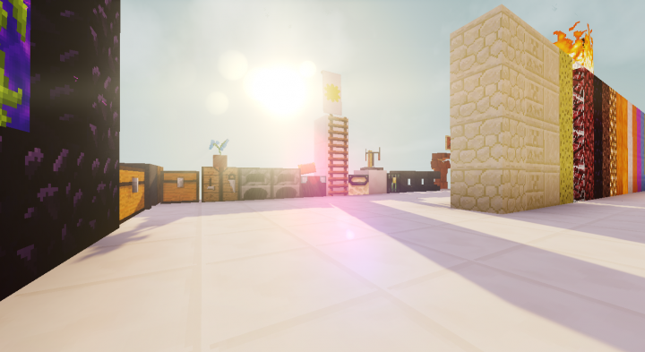 Texture Pack Showcase Minecraft Map