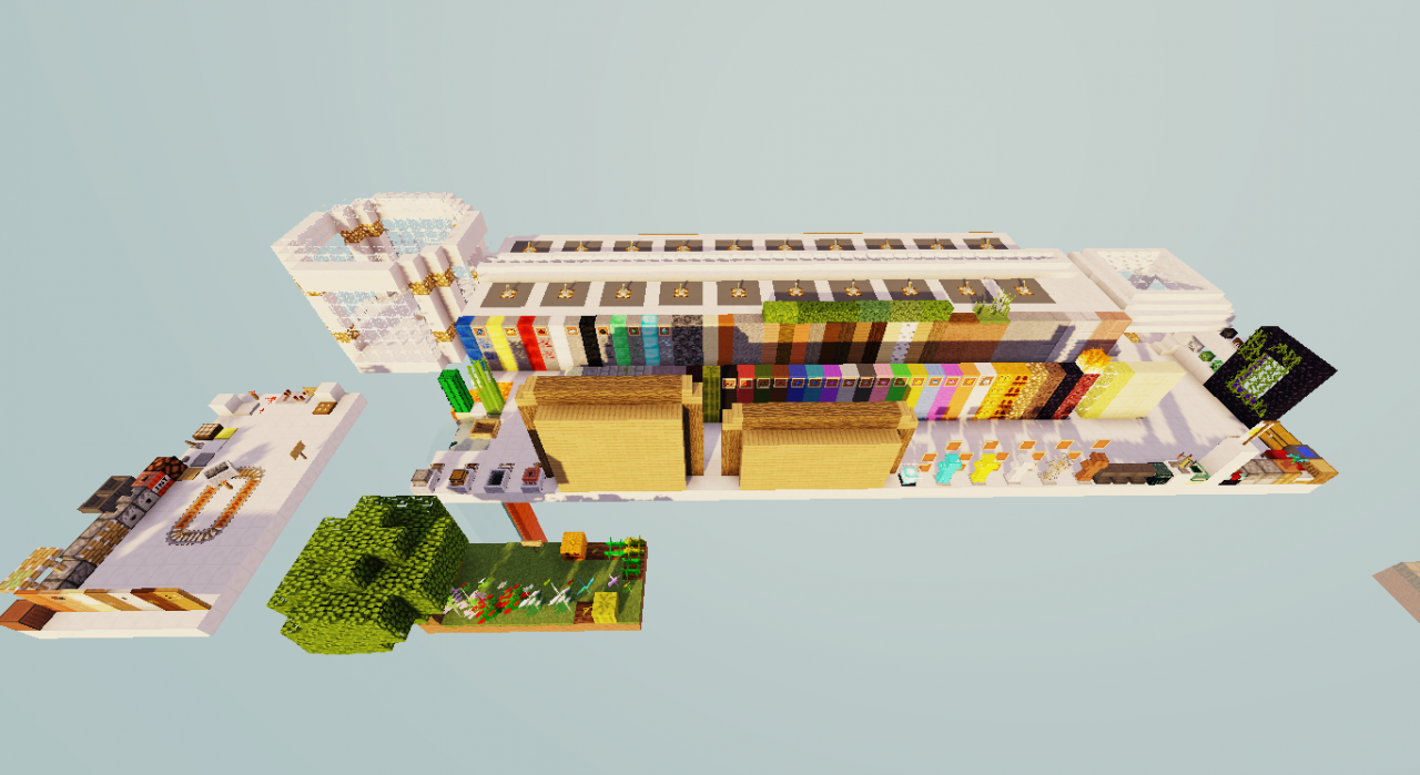 Texture Pack Showcase Minecraft Map