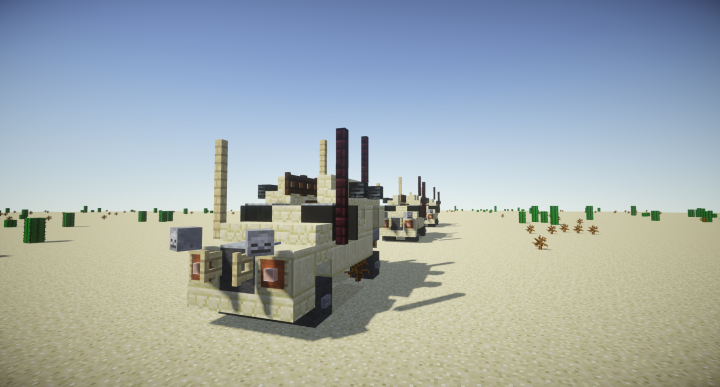 Oshkosh M-ATV Minecraft Map