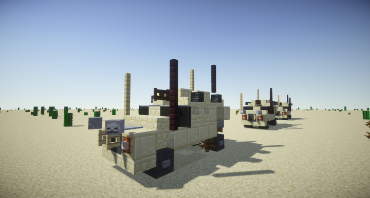 Oshkosh M-ATV Minecraft Map