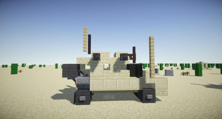 Oshkosh M-ATV Minecraft Map