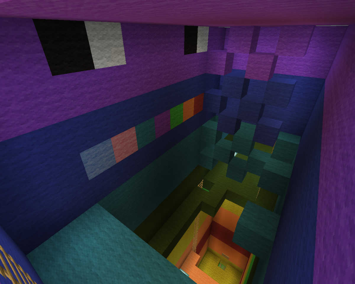 Rainbow Man Burning Map Minecraft Map