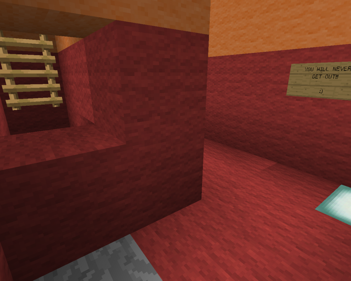 Rainbow Man Burning Map Minecraft Map