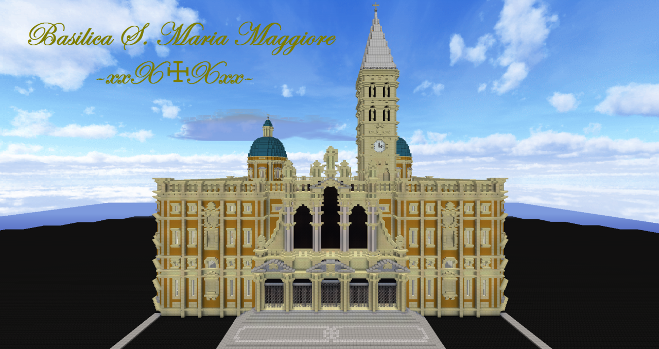 Basilica Sancta Maria Maggiore Minecraft Map