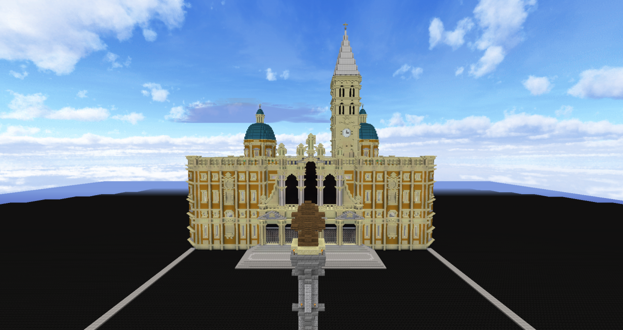 Basilica Sancta Maria Maggiore Minecraft Map