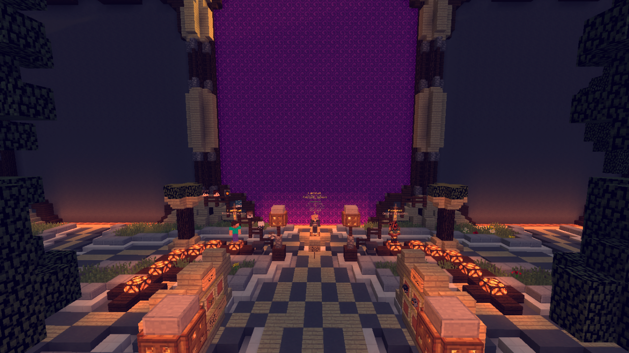 Fairytail Build Team - Small Simple Hub - 12 Portals Minecraft Map