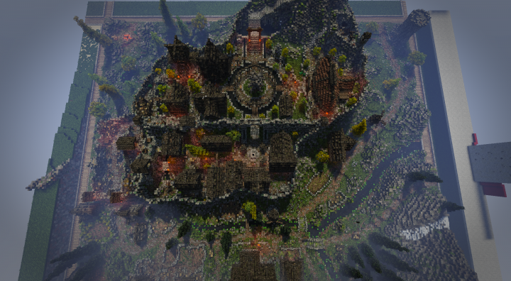 Dakr Craft - Whiterun plot - Minecraft Map