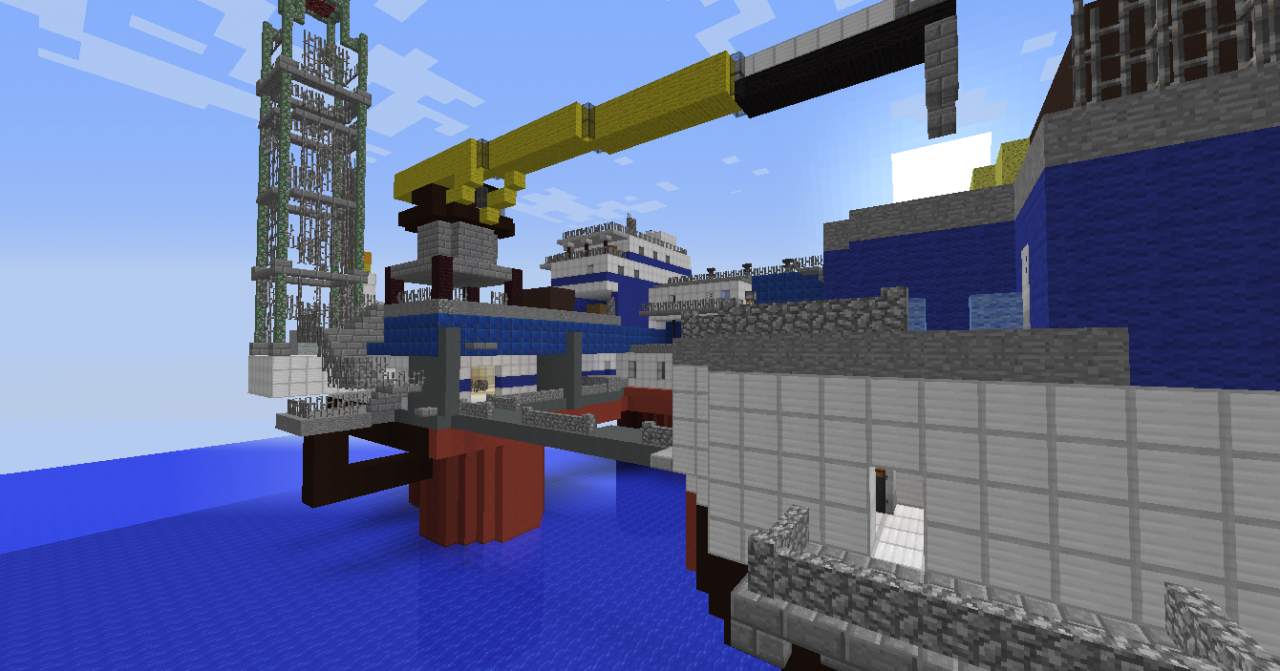 Oil Rig (Combat Arms) Minecraft Map