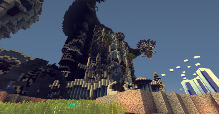 The Futuristic Structure Minecraft Map