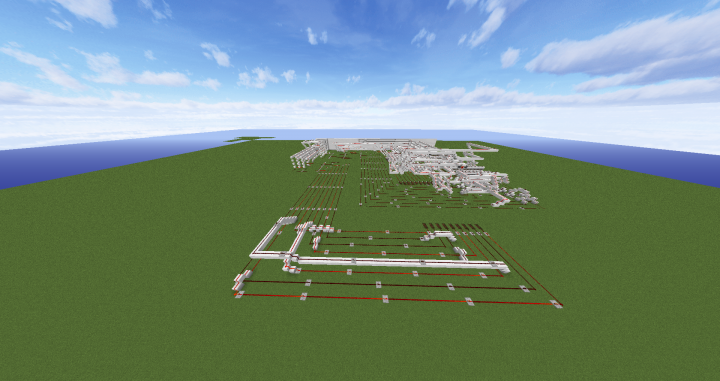 3x3 Redstone Display Minecraft Map