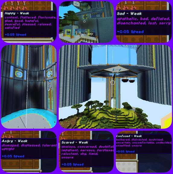 Empathy Minecraft Academy Emotional Vocabulary 1 Minecraft Map