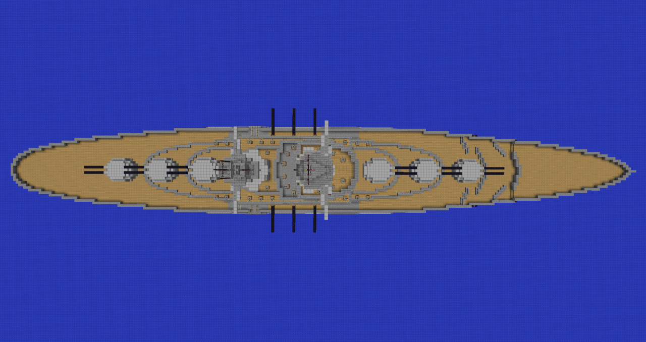 Medium Battleship Minecraft Map