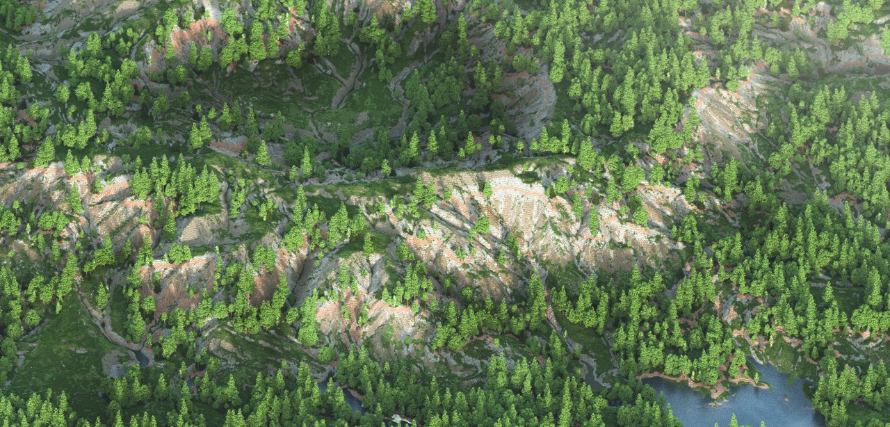 Map for Builders #3 [2000x2000] Minecraft Map