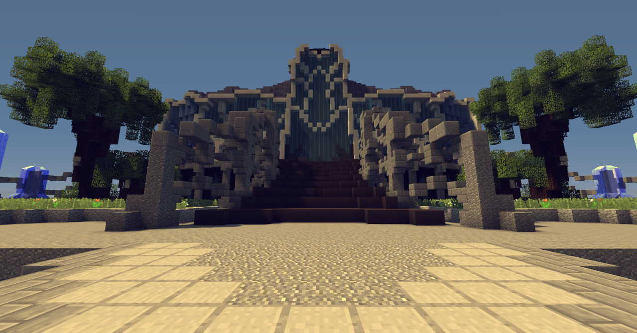 The Futuristic Structure Minecraft Map