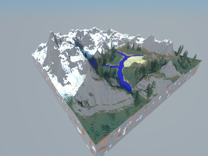 Pinewood valley Minecraft Map