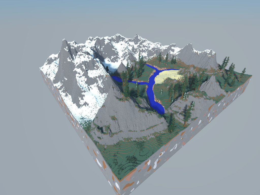 Pinewood valley Minecraft Map