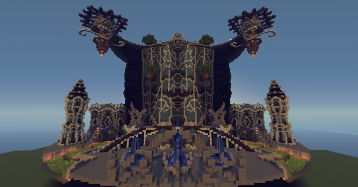 The Futuristic Structure Minecraft Map