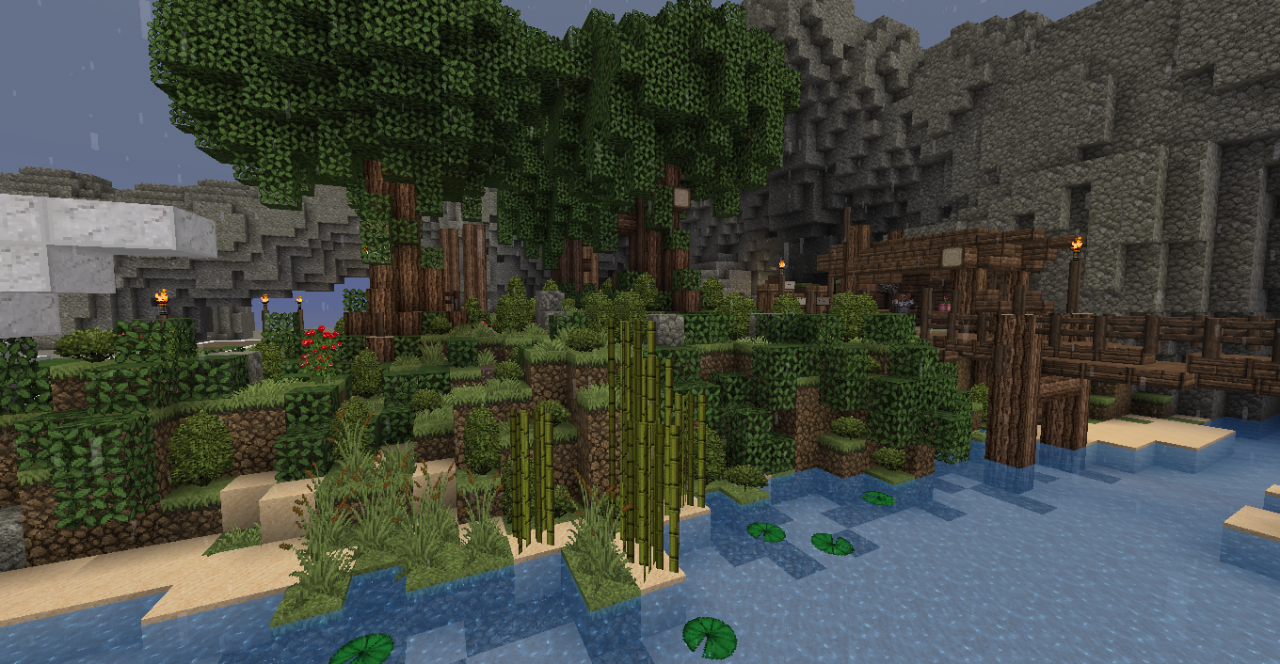 Winter Tower Minecraft Map