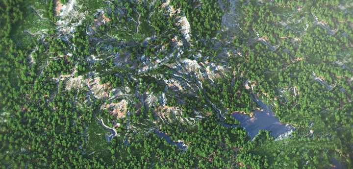 Map for Builders #3 [2000x2000] Minecraft Map