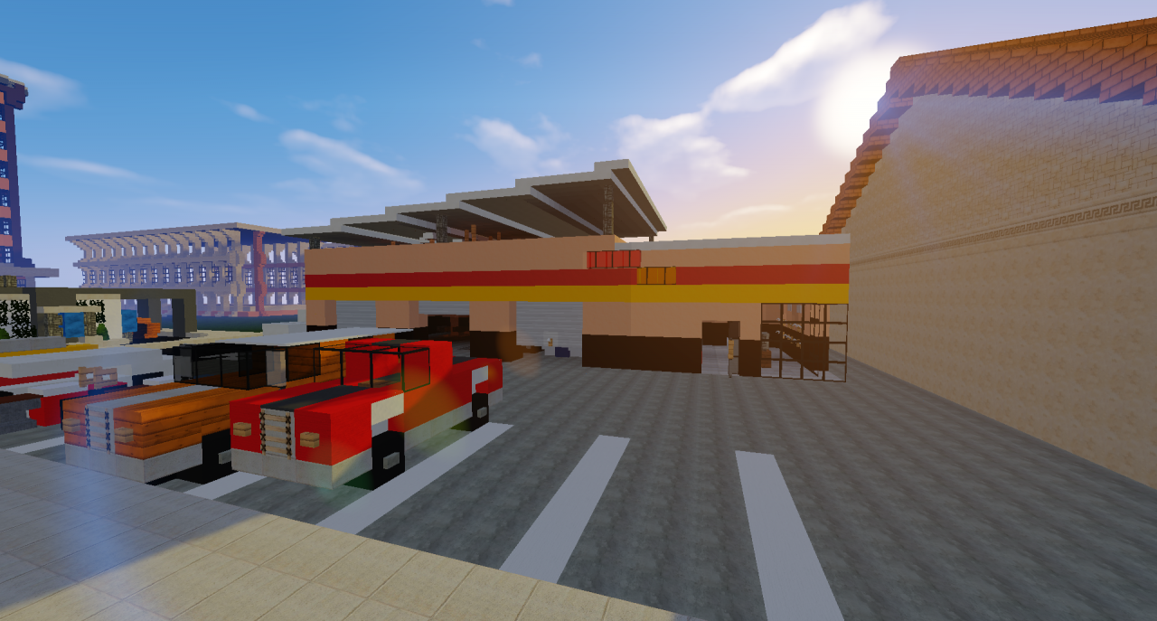 Swift Mechanics // Auto Shop | Port Ray Builds Minecraft Map