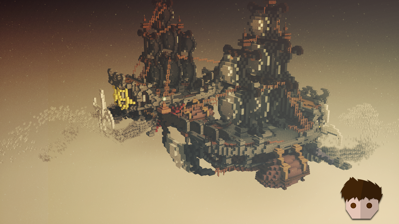 Flying boat by Alkapule Minecraft Map