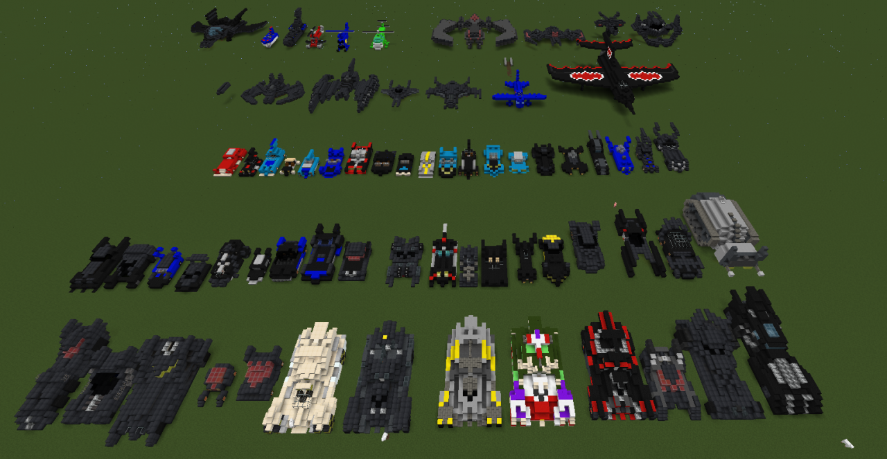 DC Comics Waynemanor&The Batcave Minecraft Map